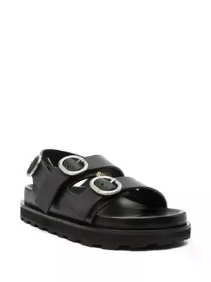 JIL SANDER Leather Sandals