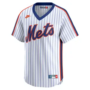 Nike New York Mets Cooperstown Dri-fit Adv Mlb Limited Jersey - White