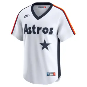 Nike Nolan Ryan Houston Astros Cooperstown Dri-fit Adv Mlb Limited Jersey - White