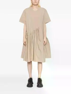 JNBY Asymmetric Paneled Dress - Neutrals