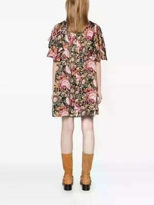 Chloé Floral-print Mini Dress