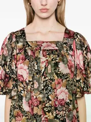 Chloé Floral-print Mini Dress