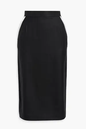 Thom Browne Wool-twill Pencil Skirt