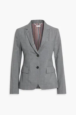 Thom Browne Wool-blend Blazer - Gray