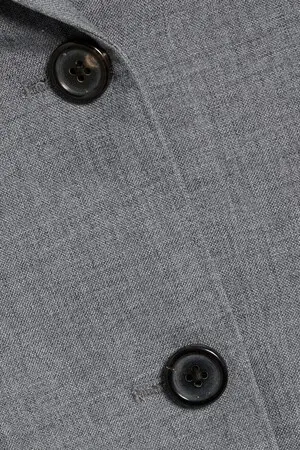 Thom Browne Wool-blend Blazer - Gray