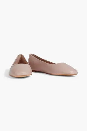 STUART WEITZMAN Tammy Leather Ballet Flats - Blush