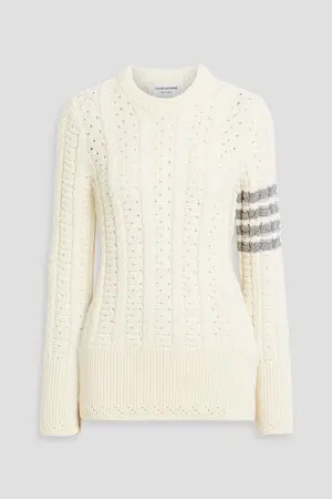 Thom Browne Striped Merino Wool Sweater