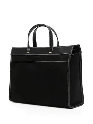 AGNÈS B. Canvas 2-way Tote Bag