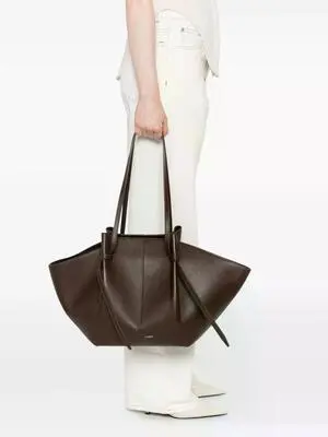 Yuzefi Large Mochi Tote Bag - Brown