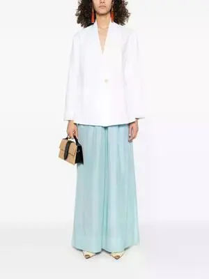 FORTE_FORTE Silk Palazzo Pants