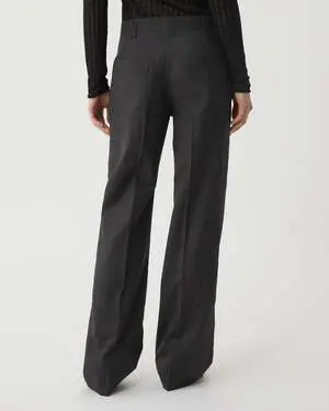 Veronica De Piante Avery Striped Trousers - Grey