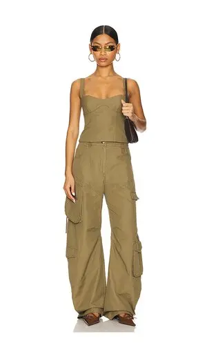 CAMILA COELHO Gigi Top - Olive
