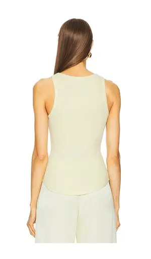 Sablyn Jameela Racerback Tank Top - Yellow
