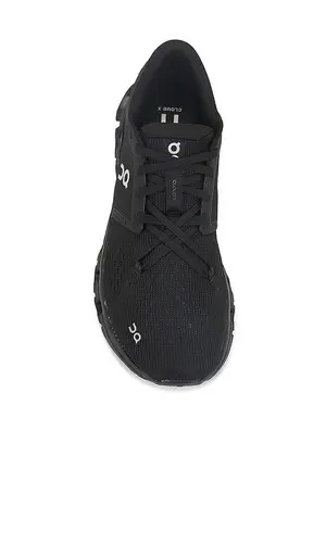 On X 4 Sneaker - Black