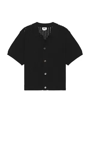 Obey Dez Open Knit Button-front Shirt