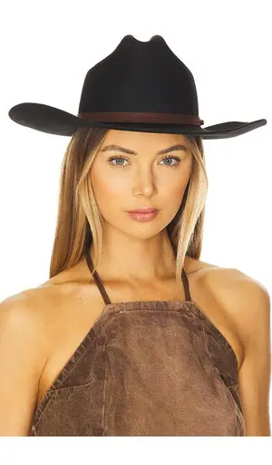 Lack Of Color Wilder Cowboy Hat - Black