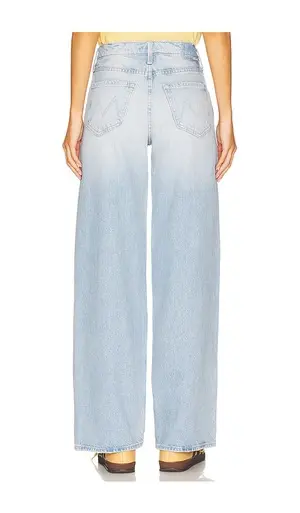 MOTHER The Spinner Zip Sneak Jeans