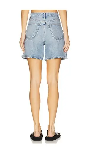 AGOLDE Dame High Rise Baggy Short