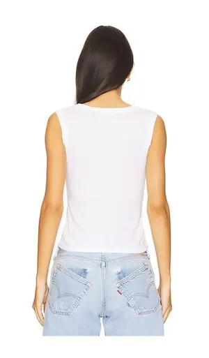 PERFECTWHITETEE Khara Scoop Tank