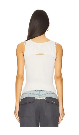 PRIVATE POLICY Mesh Harness Tank Top