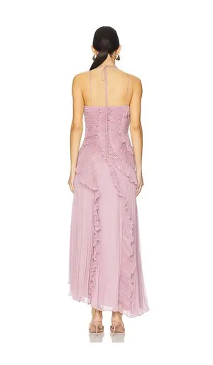AMUR Lorelie Halter Gown