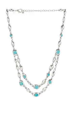 PETIT MOMENTS Dolly Necklace - Metallic Silver