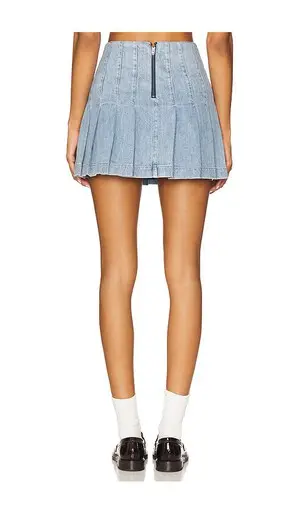 Alice + Olivia Carter Mini Skirt - Rockstar Blue