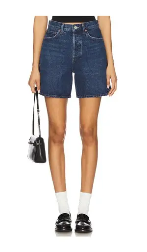 AGOLDE Dame High Rise Baggy Short - Enamour