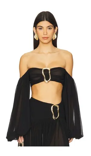 MICHAEL COSTELLO X Blair Crop Top