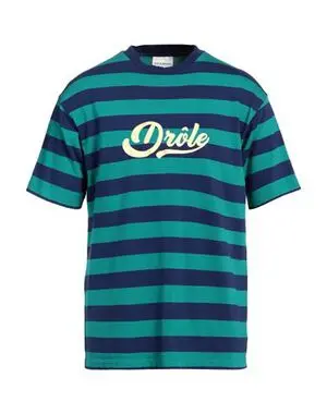 Drole De Monsieur T-shirt Size Cotton - Green