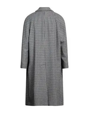 LARDINI Wool And Cashmere Houndstooth Coat