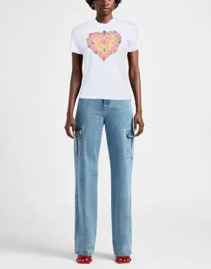 Versace Printed Cotton T-shirt