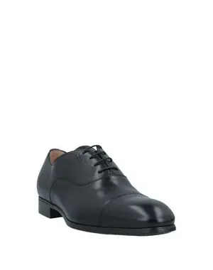 Santoni Lace-up Oxford Shoes - Black