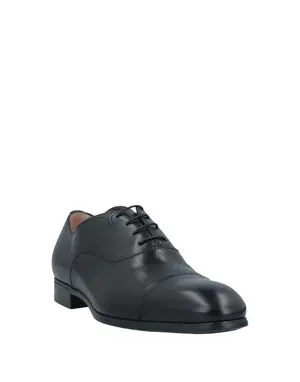 Santoni Lace-up Oxford Shoes - Black