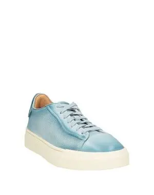 Santoni Low-top Leather Sneakers