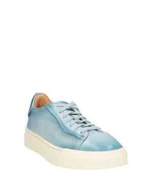 Santoni Low-top Leather Sneakers