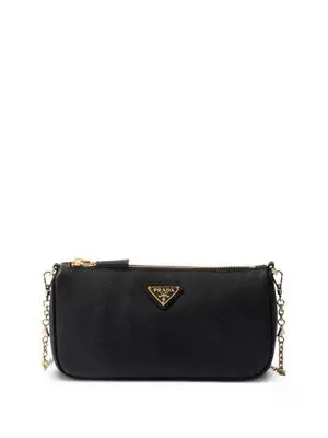 Prada Mini Leather Chain Shoulder Bag