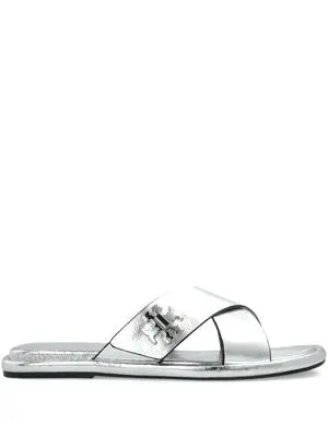 Tory Burch Logo-plaque Sandals