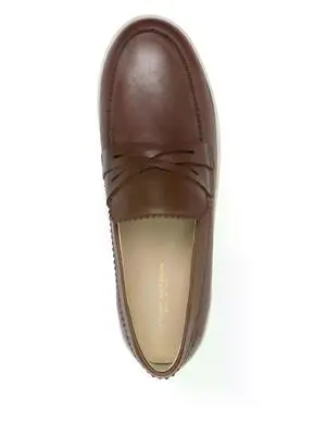 STUART WEITZMAN Leather Loafers
