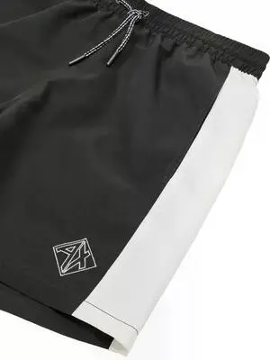 Armani Exchange Logo-embroidered Swim Shorts