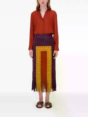PAULA Campfire Midi Skirt