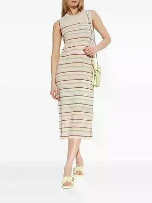 Paul Smith Striped Midi Dress