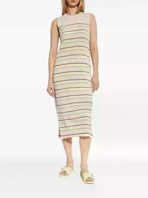 Paul Smith Striped Midi Dress