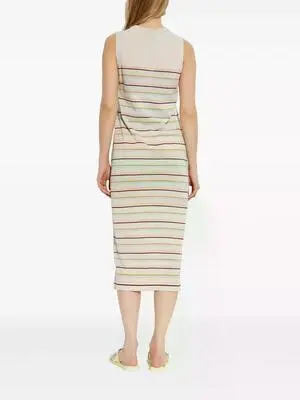 Paul Smith Striped Midi Dress