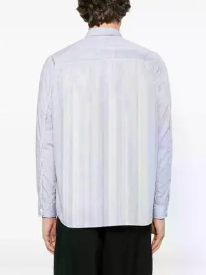 Comme Des Garçons Striped Shirt - Blue