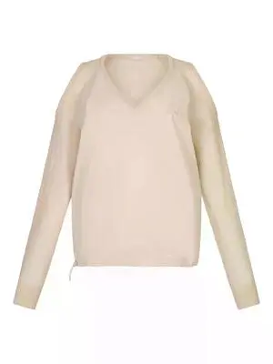 Liu Jo Cut-out Sweatshirt - Neutrals