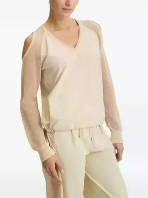 Liu Jo Cut-out Sweatshirt - Neutrals