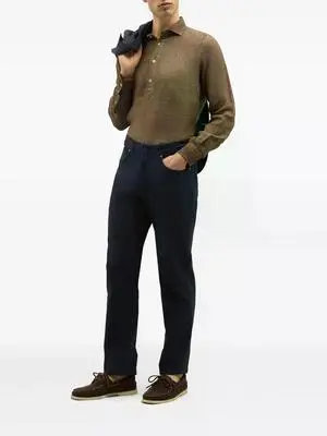 Boglioli Straight-leg Trousers - Blue