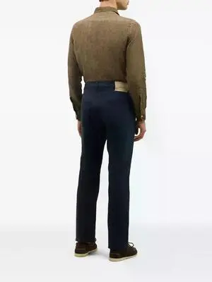 Boglioli Straight-leg Trousers - Blue