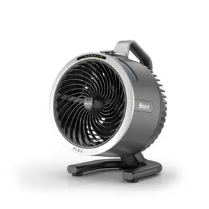 SHARK Flexbreeze Hydrogo Misting Portable Fan - Dark Gray